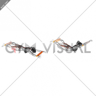 Resistance Band Floor Hyperextension