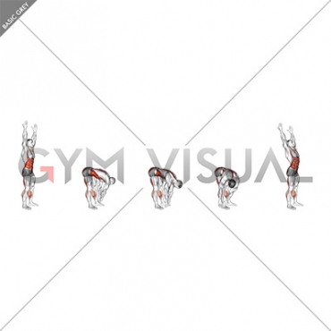 Side-to-Side Toe Touch (male)