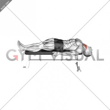 Lying Neck Extension Stretch